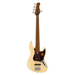 Sire Basses V5 Bass Guitar Vintage White - Everest Music Bray